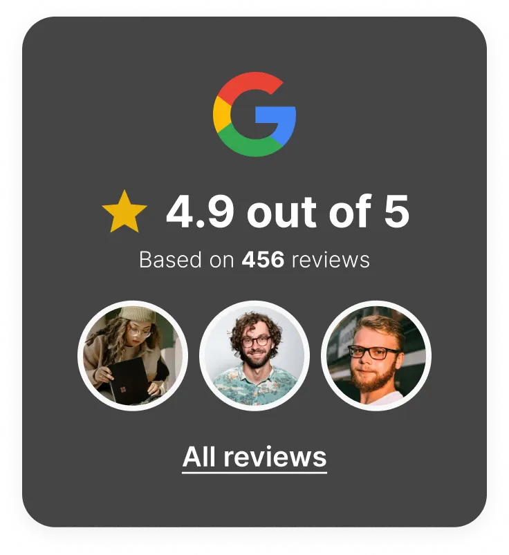 Floating Box Template "Google Rating Display Box" to Display Social Proof