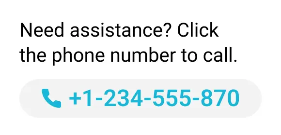 Floating Box Template "One-Click Call Button" to Get Calls